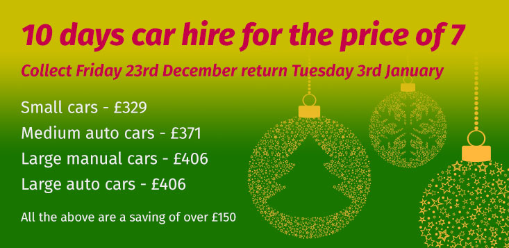 Van, Minibus and Car Hire Over Christmas | London Vehicle Hire